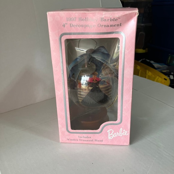 Mattel | Holiday | Barbie Vintage 997 Decoupage Ornament 4 | Poshmark
